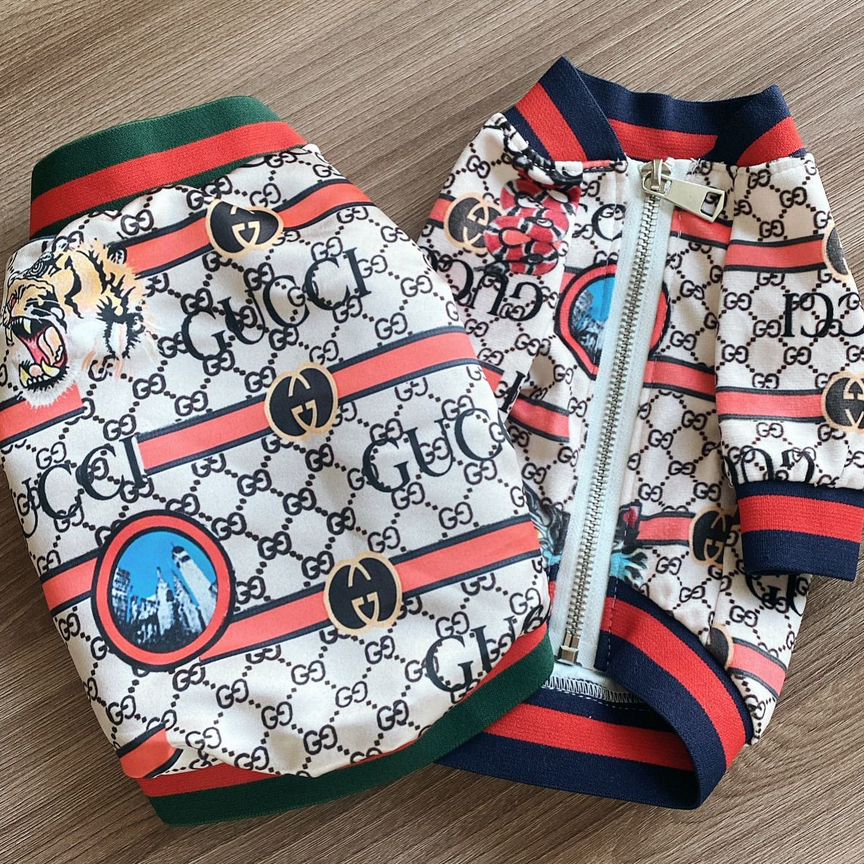 Бомбер Gucci - S; M - одежда для собак