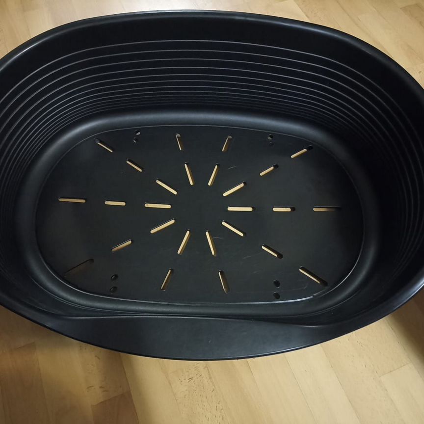 Ferplast лежак siesta deluxe 8 nero (82x59,5x25см)