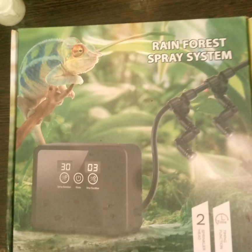 Автоматическая система распыления для террариума