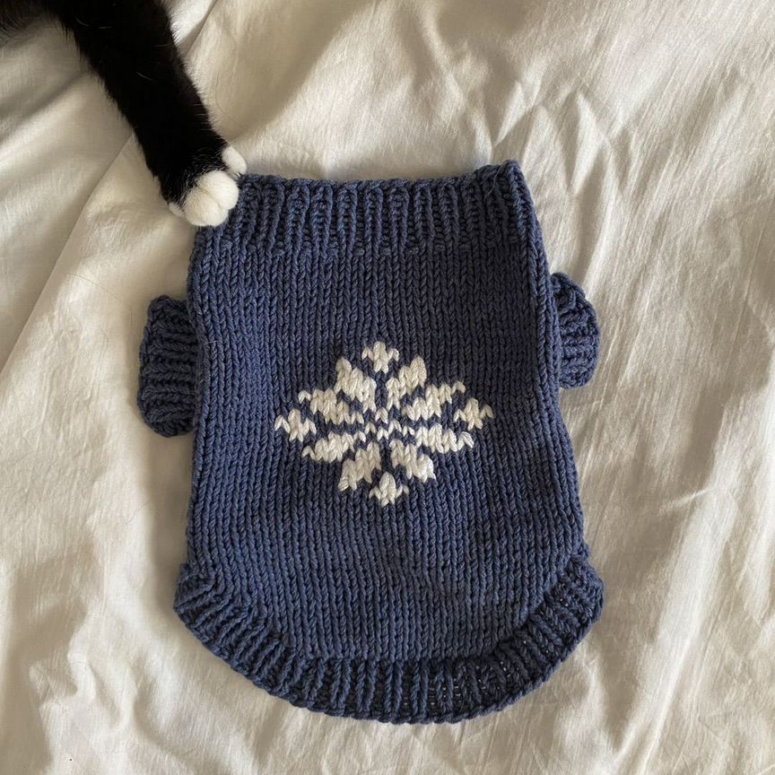 Кофта для животных ручная работа