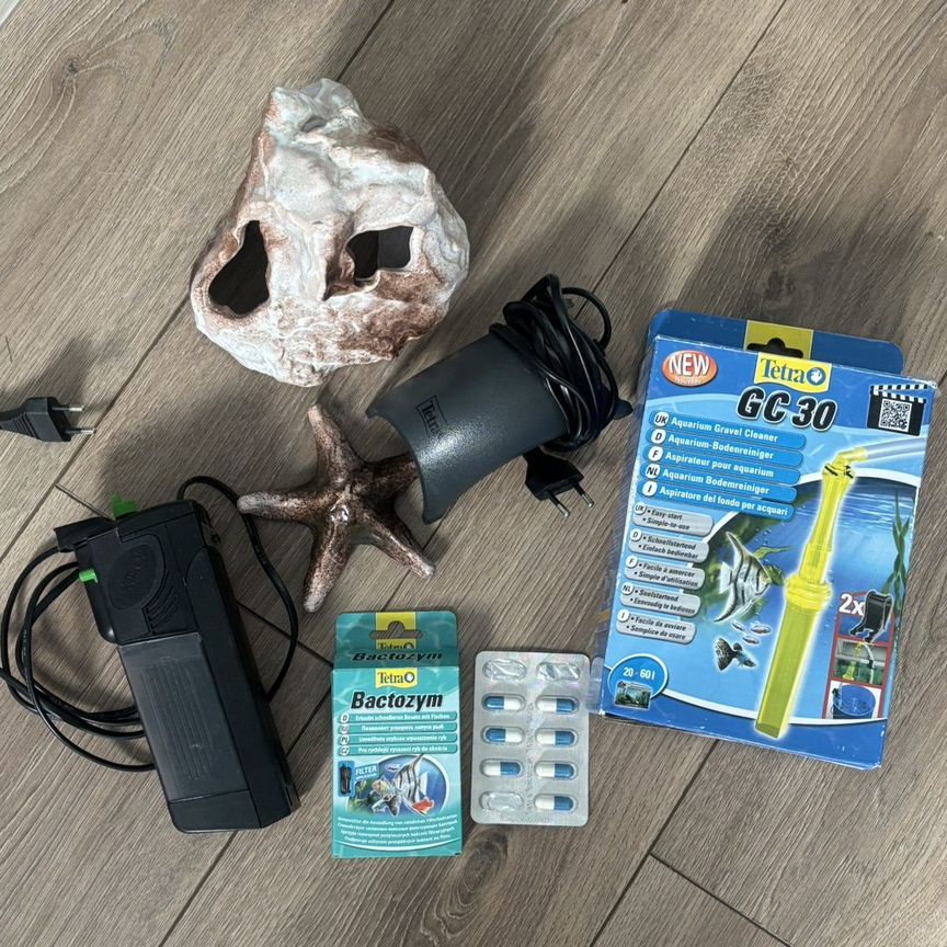 Принадлежности и оборудование для аквариума