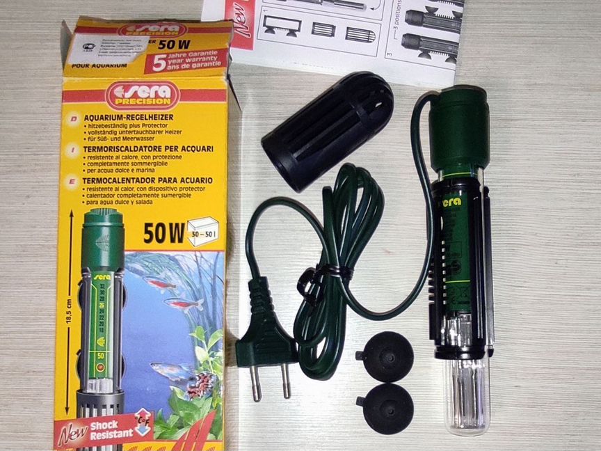 Аквариумный термонагреватель регулируемый Германия