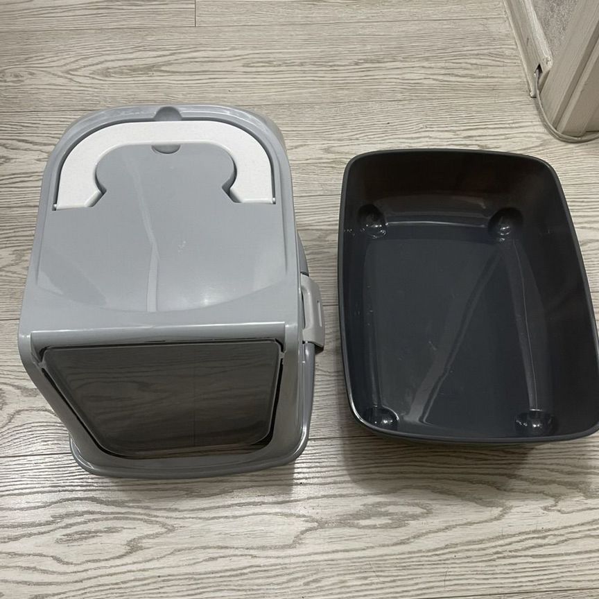 Туалет домик для кошек