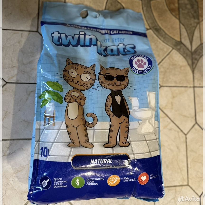 Twin kats наполнитель для кошачьего туалета
