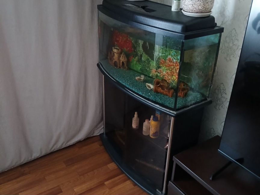 Аквариум с тумбой 110л