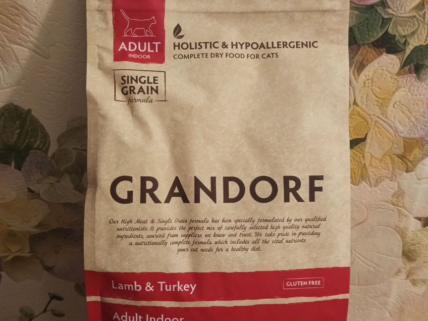 Сухой кошачий корм Grandorf