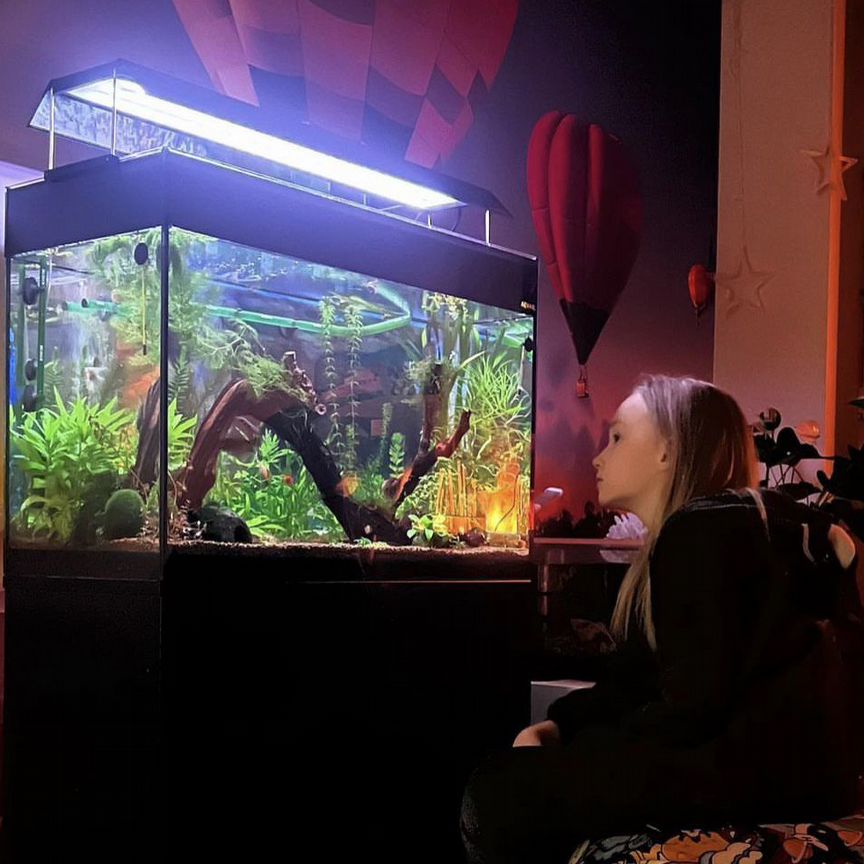 Аквариум с тумбой 125 литров