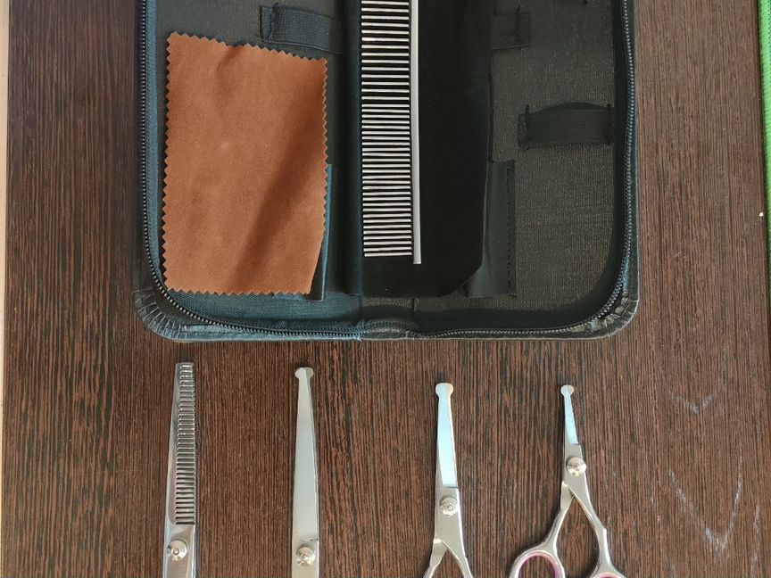 Набор ножниц для грумминга