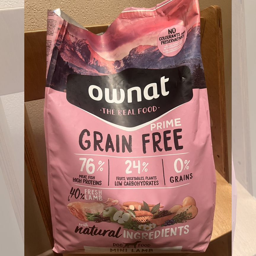 Корм для собак ownat