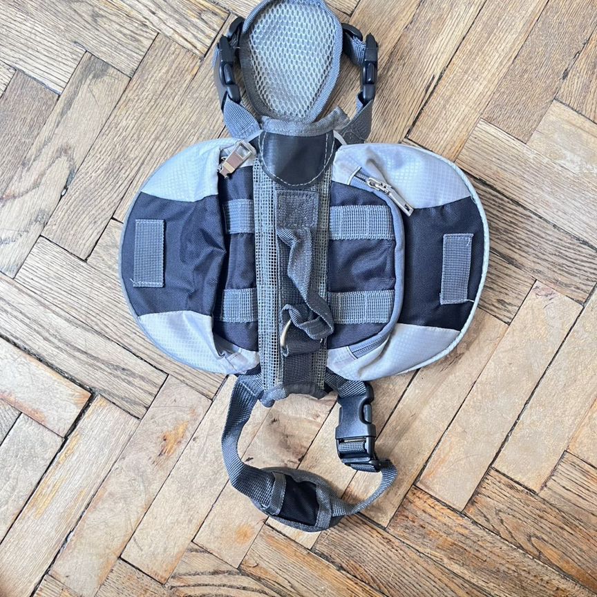 Шлейка для собаки с карманами S