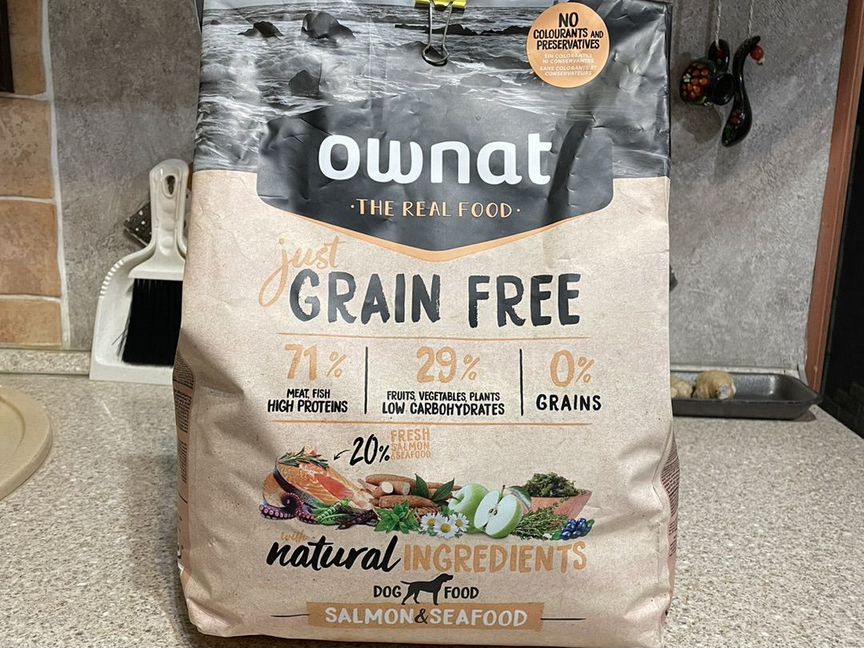 Собачий корм сухой Ownat Salmon