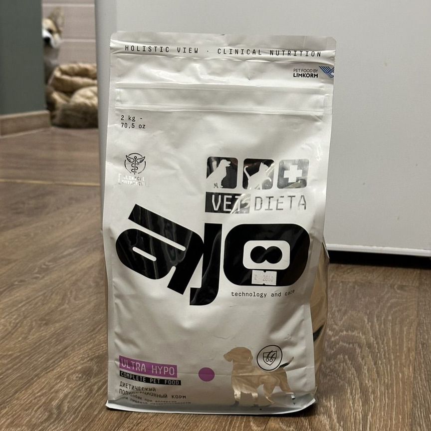 Корм для собак Ajo ultra hypo 2 кг