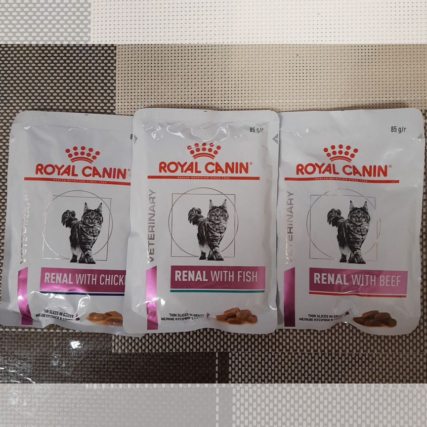 Корм для кошек royal canin ренал