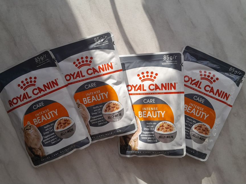 Корм для кошек, влажный, royal canin "beauty"