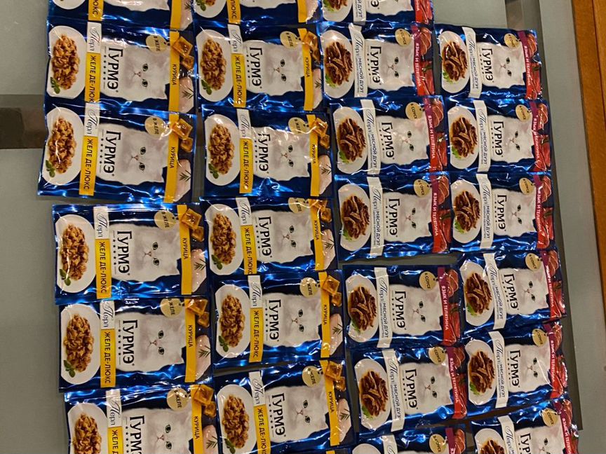 Кошачий корм Гурмэ