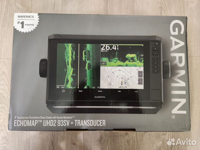 Garmin echomap UHD2 93sv+GT56UHD-TM купить в Москве | Хобби и отдых | Авито