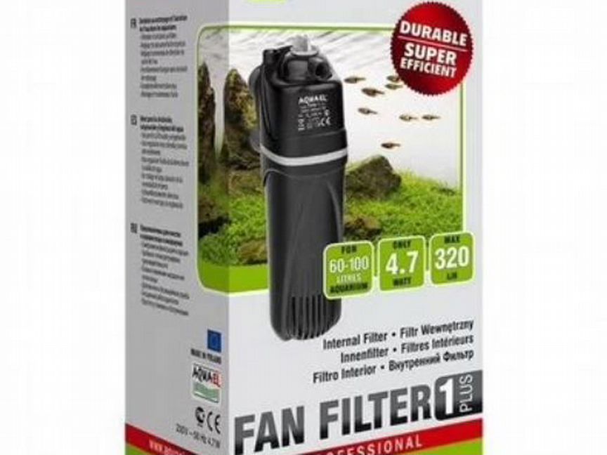 Фильтр aquael FAN 1 plus для аквариума 60-100л