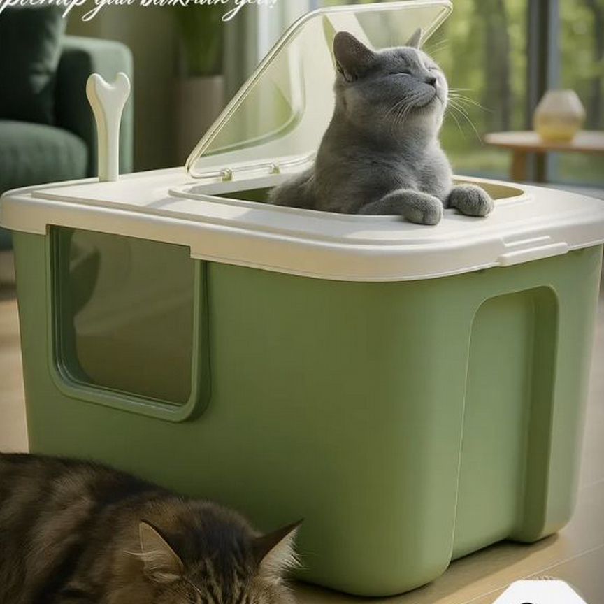 Лоток для больших кошек