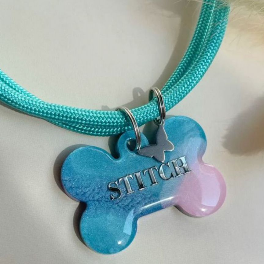 Адресник со шнурком