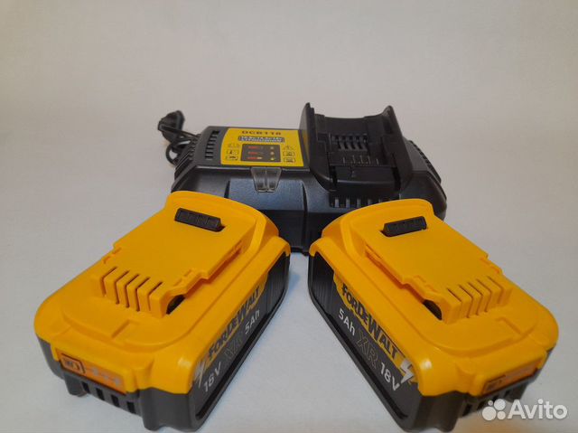 Два аккумулятора для dewalt 18v xr и зарядное купить в Москве | Товары ...