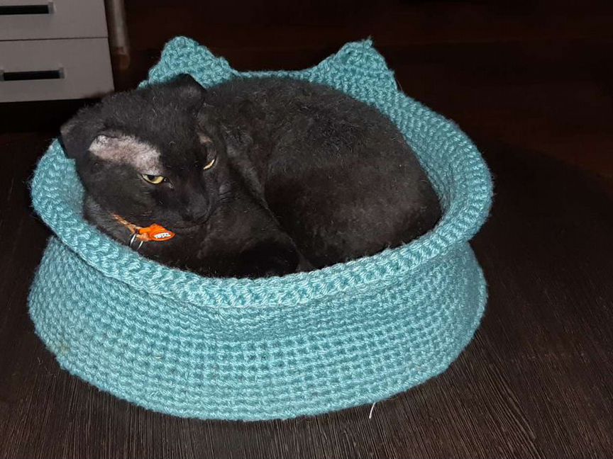 Лежак для котенка или маленькой собачки