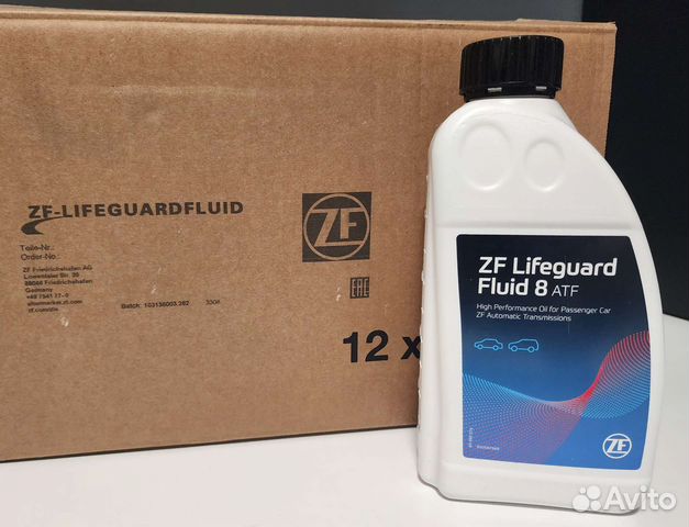 Масло ZF Lifeguard Fluid 8 в АКПП zf 8hp Германия купить в Москве ...