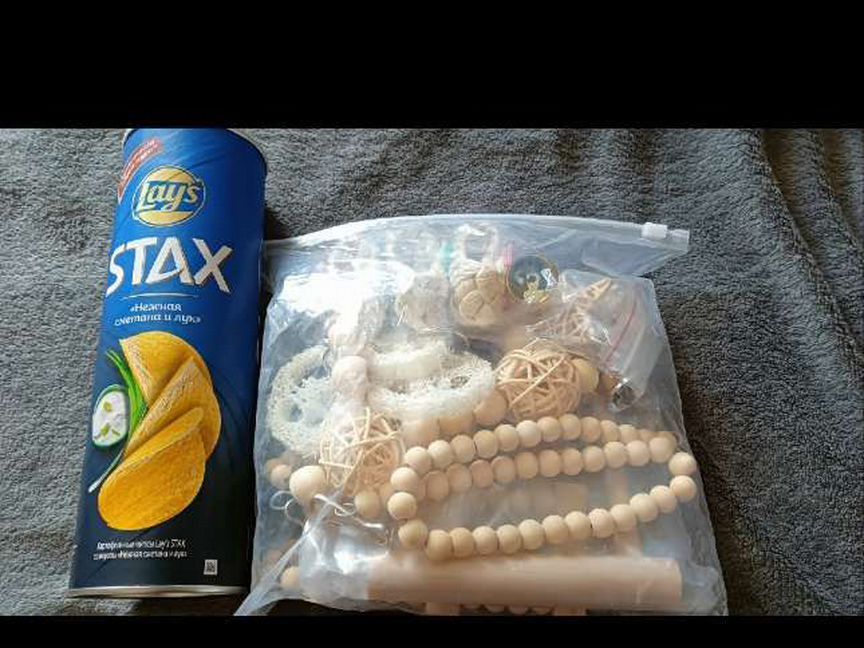 Набор для попугайчика в клетку