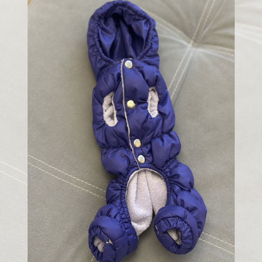 Комбинезон зимний для щенка