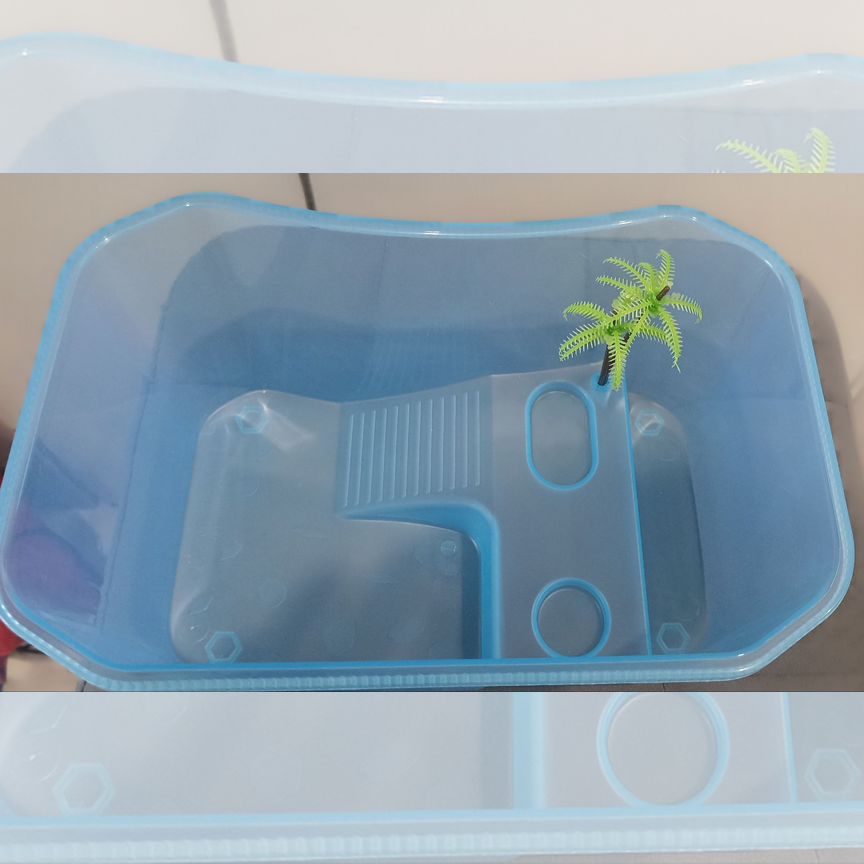 Мини аквариум для черепах