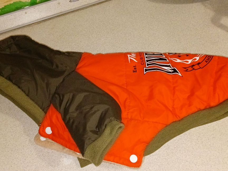 Комбенизон утепленный на мелкую собаку