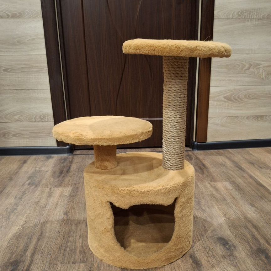 Домик для кошки с когтеточкой