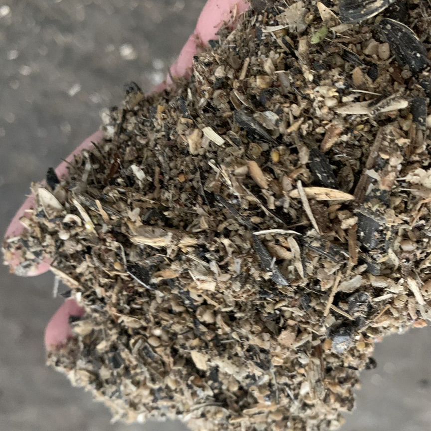 Отходы подсолнечника чернушка