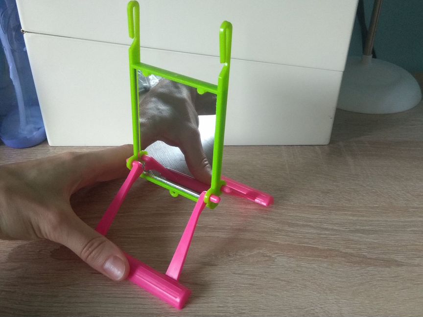 Зеркало и качелька для попугая