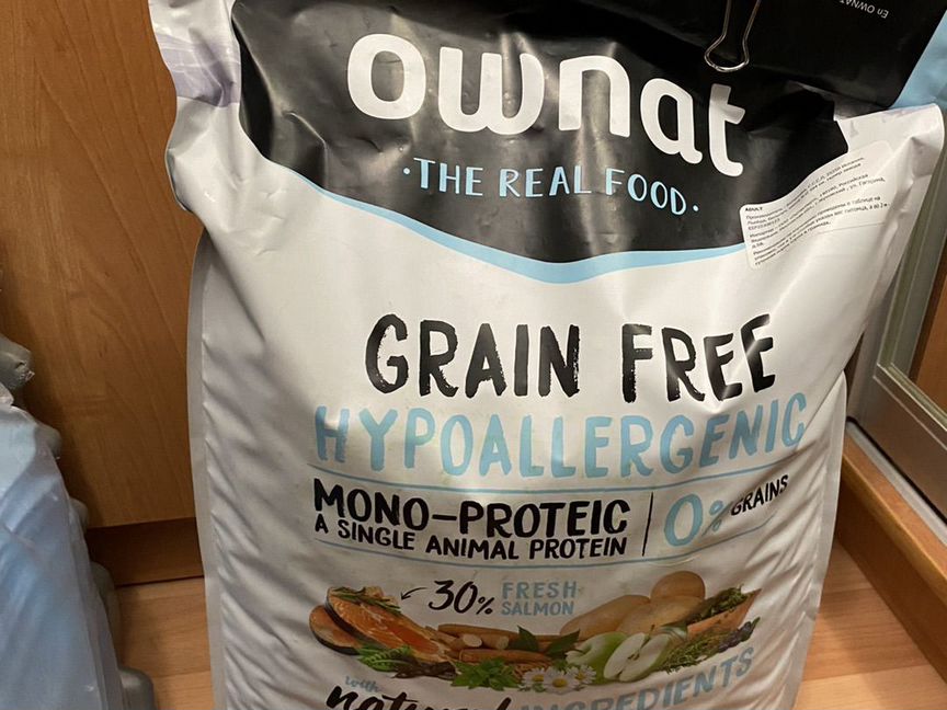 Ownat hypoallergenic корм для собак 11 кг