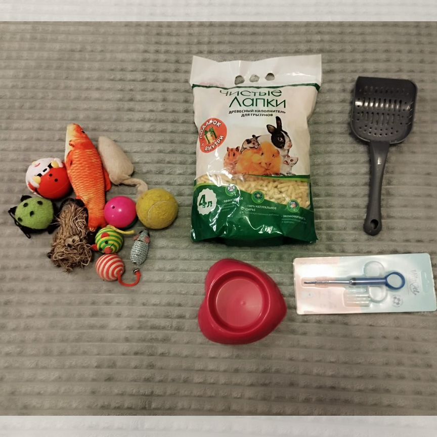 Товары для ухода за животными пакетом