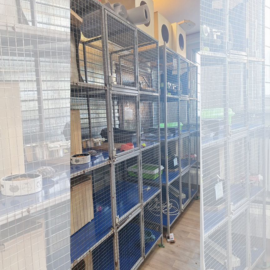 Железные вольеры