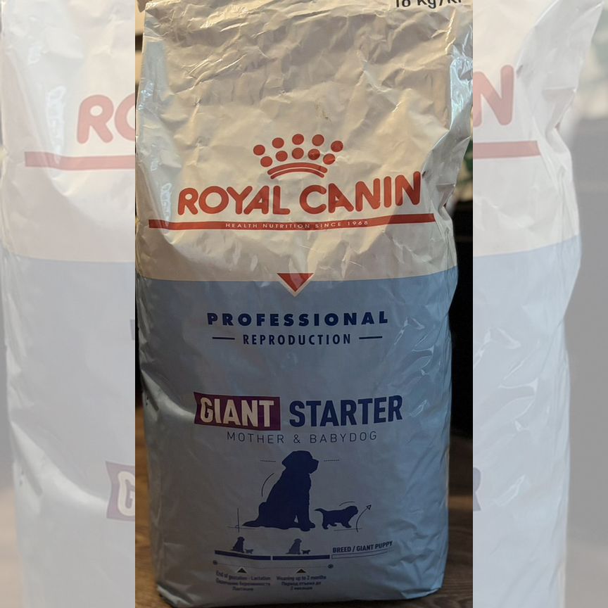 Royal canin giant starter 18 кг