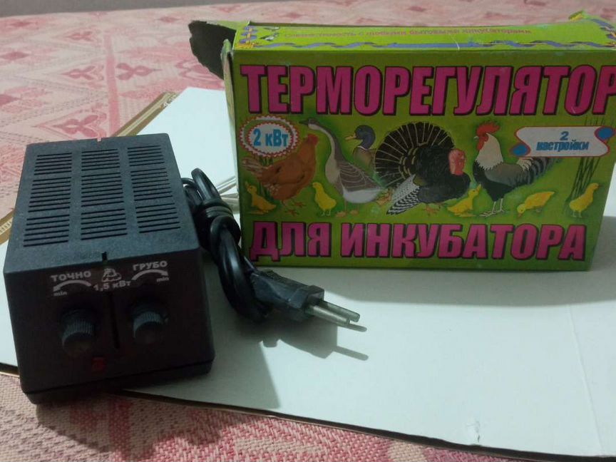 Терморегулятор для инкубатора