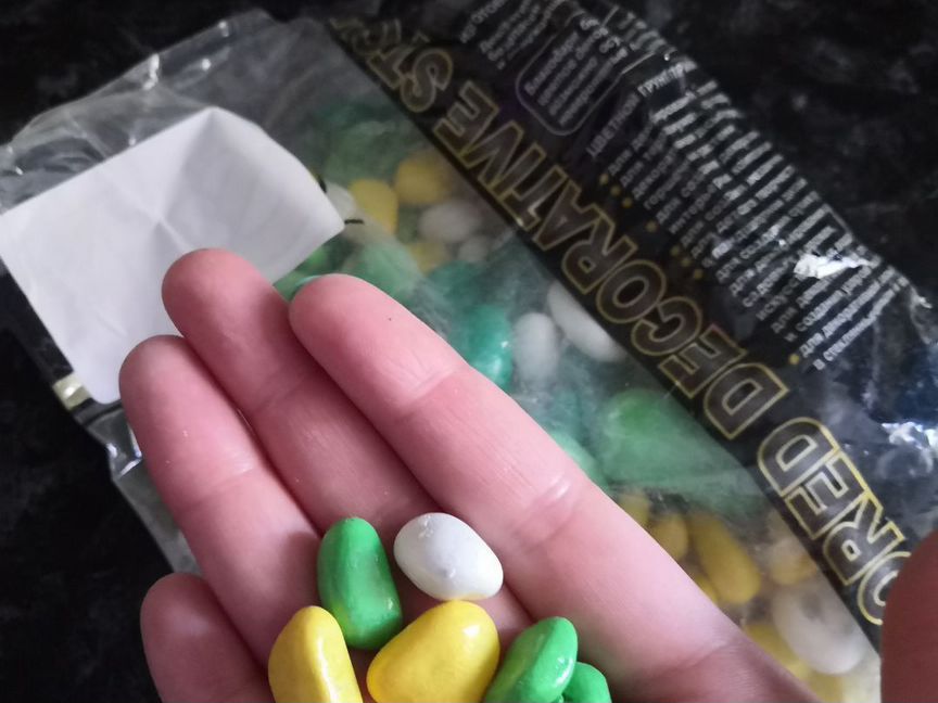 Мраморная крошка + галька для аквариума