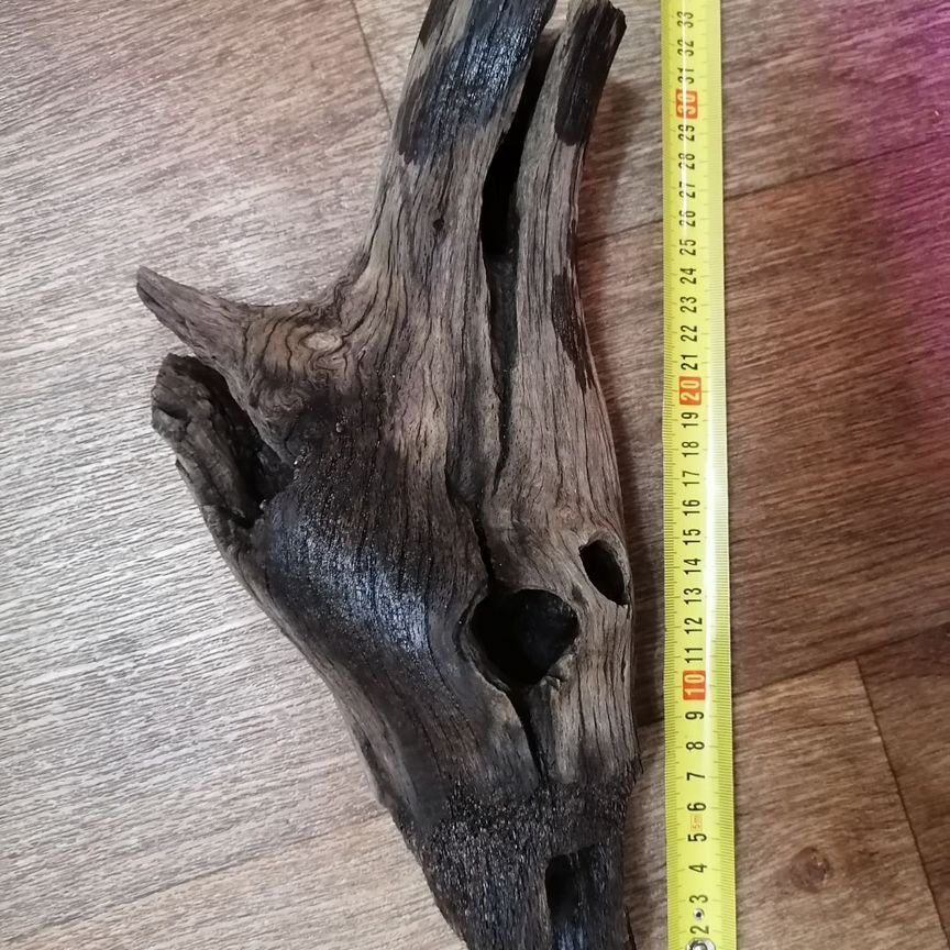 Коряга в аквариум