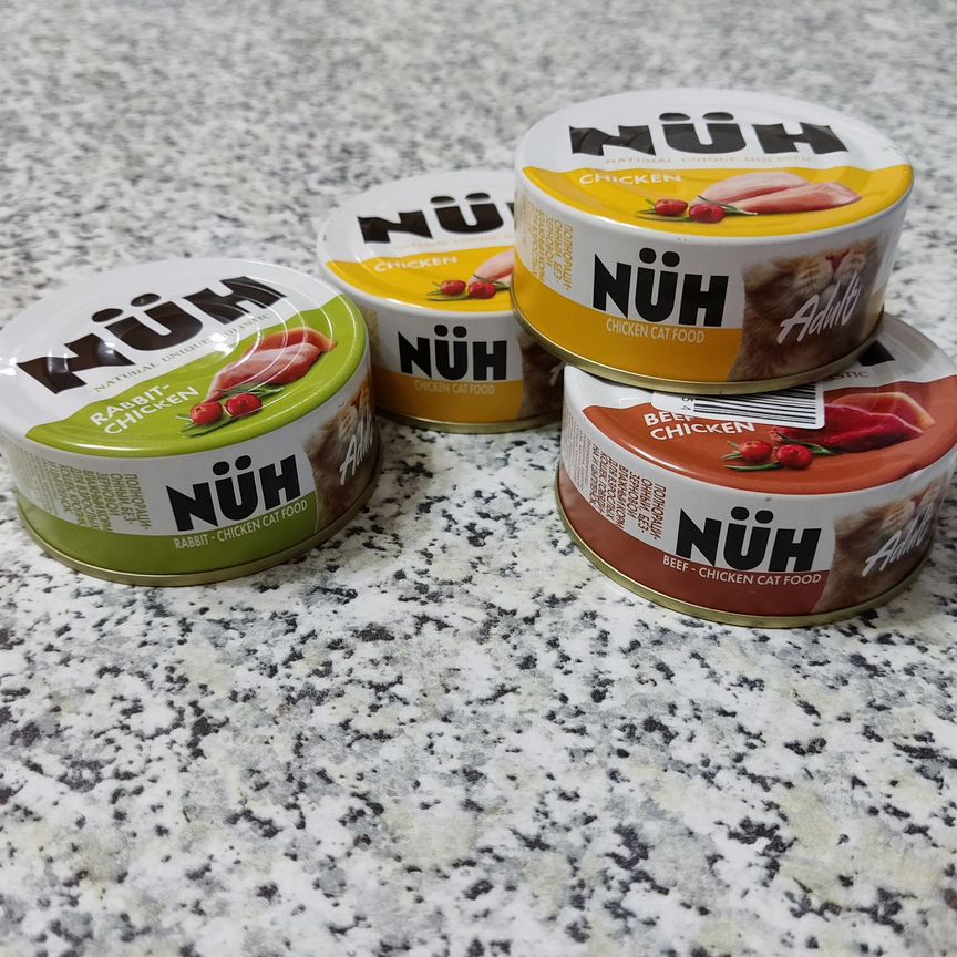Nuh паштеты для взрослых кошек
