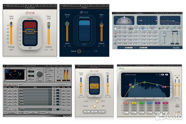 Waves - Renaissance Comp, EQ, Vox, Axx и т.д купить в Москве | Хобби и ...