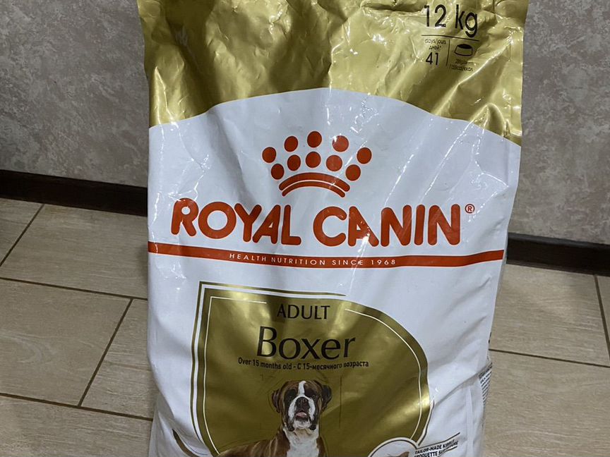 Корм для собак royal canin boxer 12 кг
