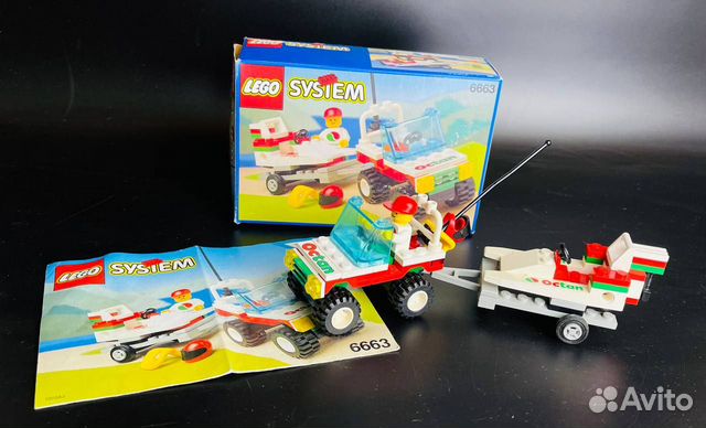 Lego System 6663 "Wave Rebel" купить в Москве | Хобби и отдых | Авито