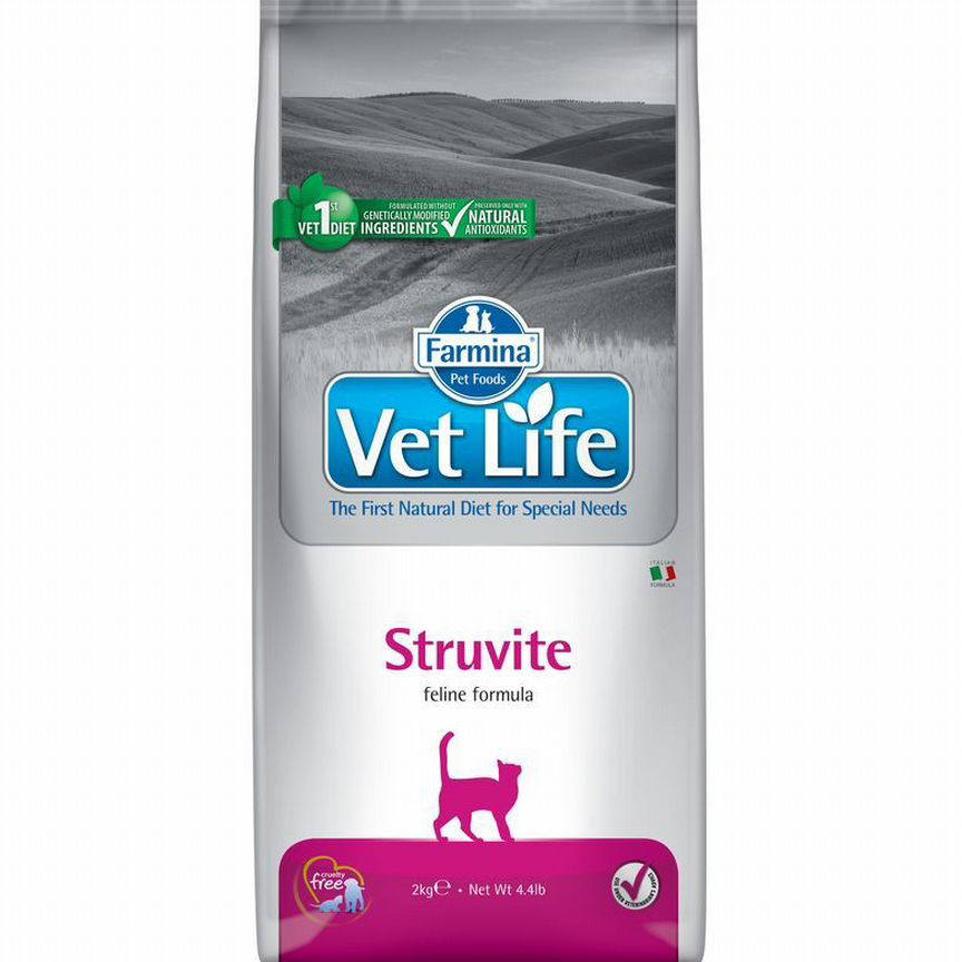 Farmina Vet Life Cat Struvite 2кг