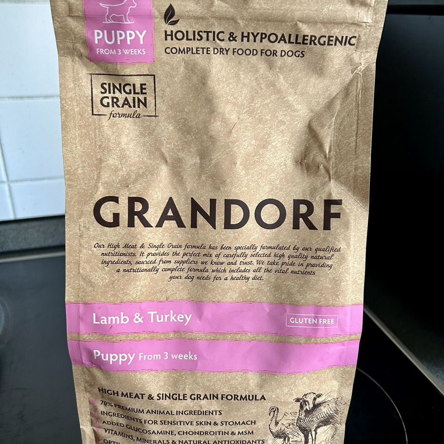 Корм для собак grandorf puppy