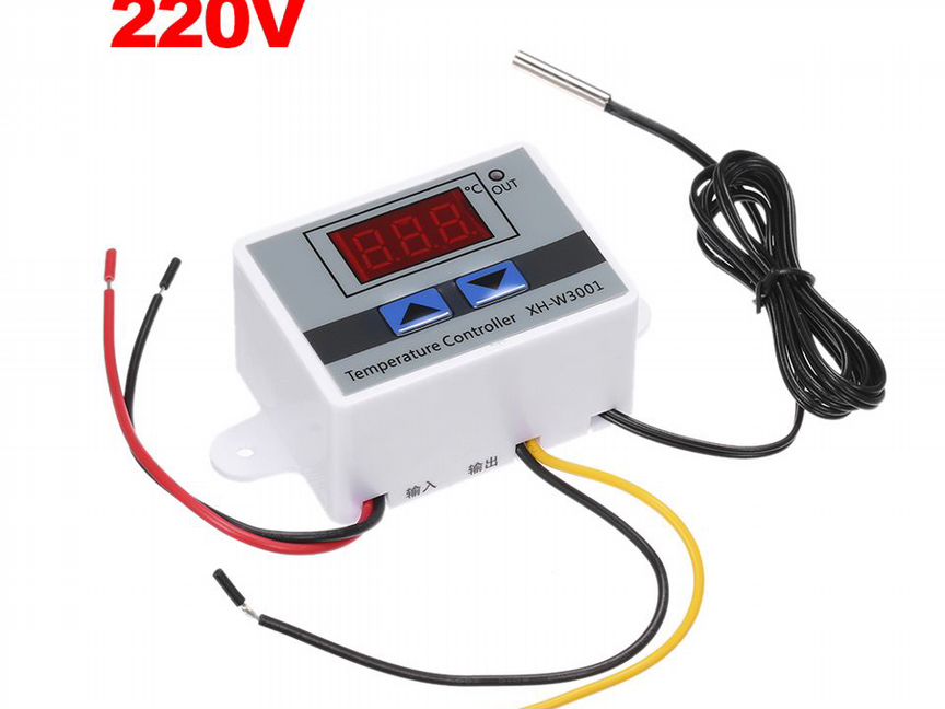Терморегуляторы XH-W3001 XH-W3002 на 220v