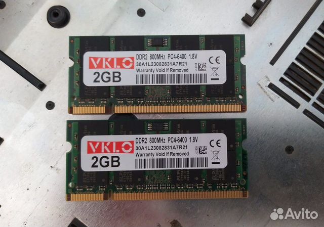 Ddr2 4gb в сумме Sodimm для ноутбука купить в Омске с доставкой