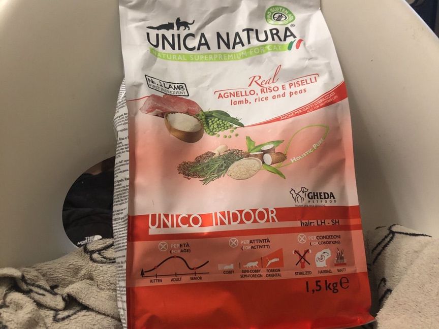 Корм для кошек Unica Natura