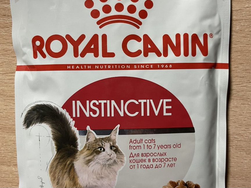 Корм для кошек royal canin instinctive соус
